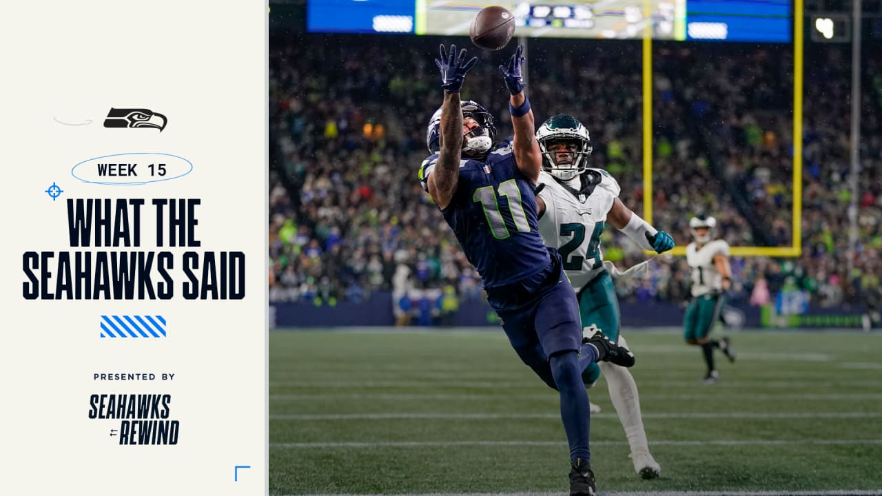 What The Seahawks Said - 2023 Week 15: Seahawks vs. Eagles