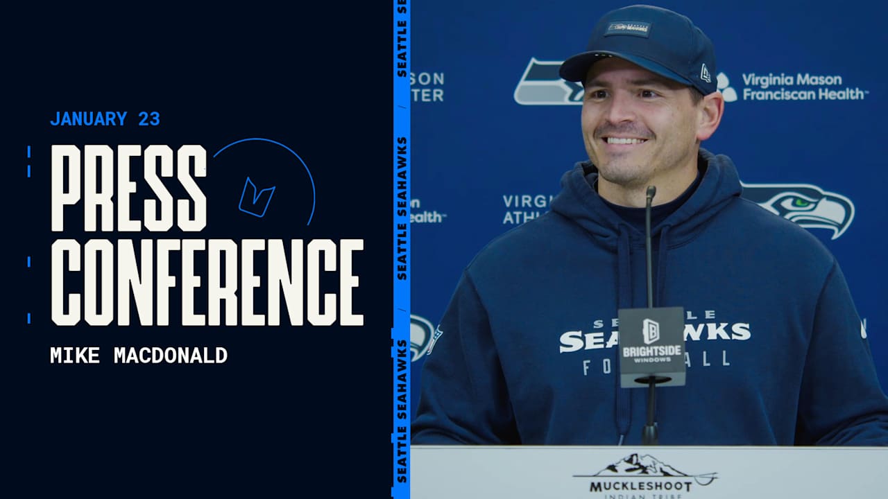 Mike Macdonald Press Conference - January 23, 2026