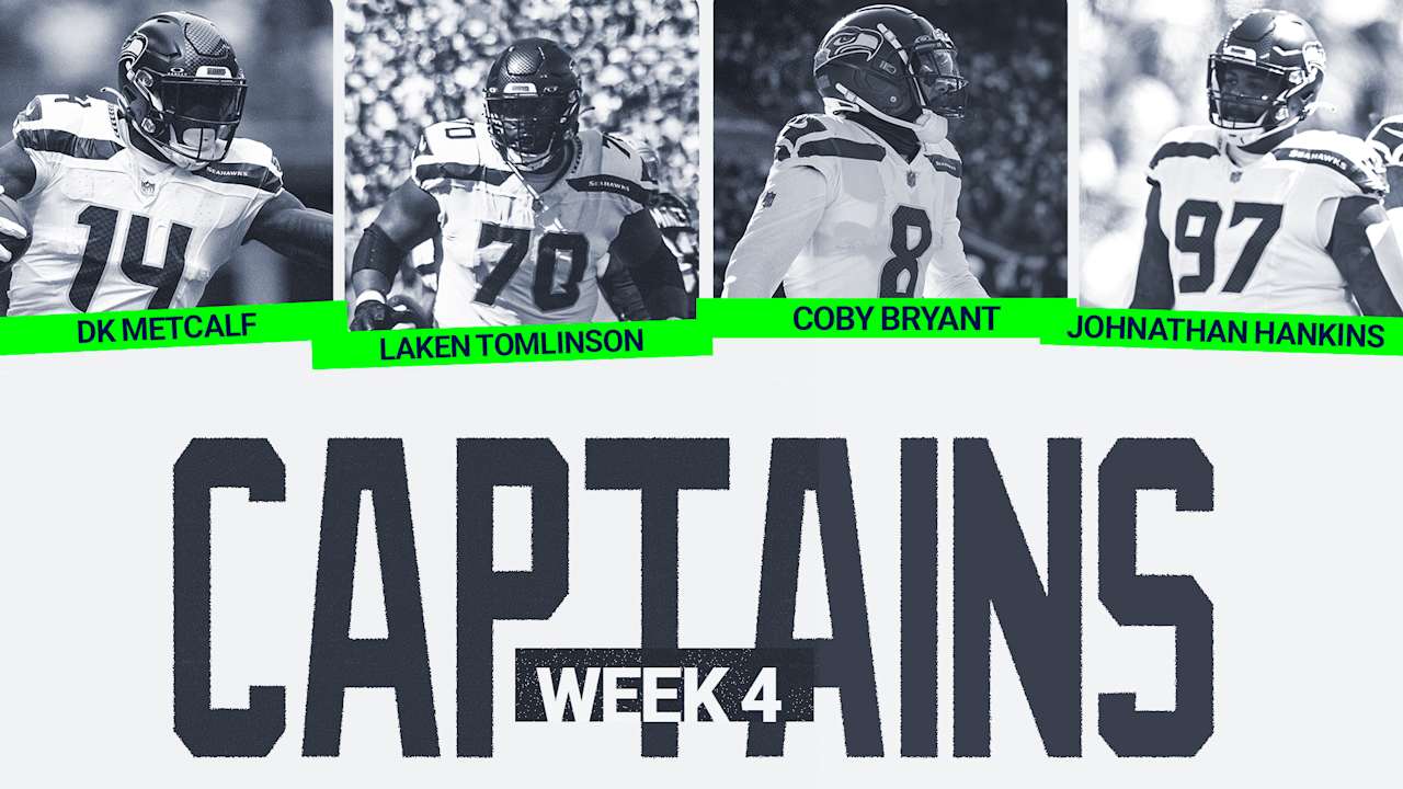 Seahawks Announce Week 4 Captains vs. The Lions