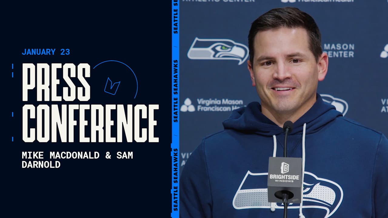 Mike Macdonald & Sam Darnold Press Conference - January 23, 2026