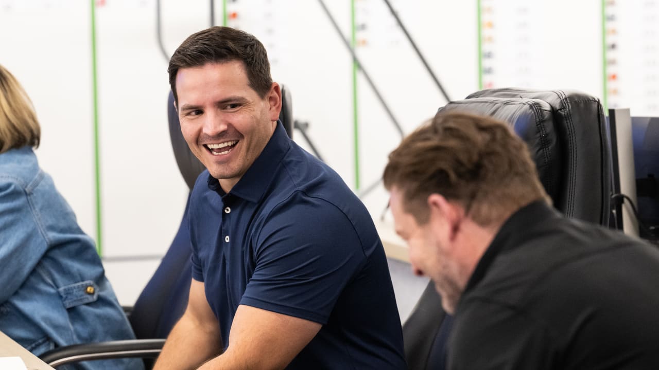 PHOTOS: Inside The Seahawks Draft Room On Day 1 Of The 2024 NFL Draft
