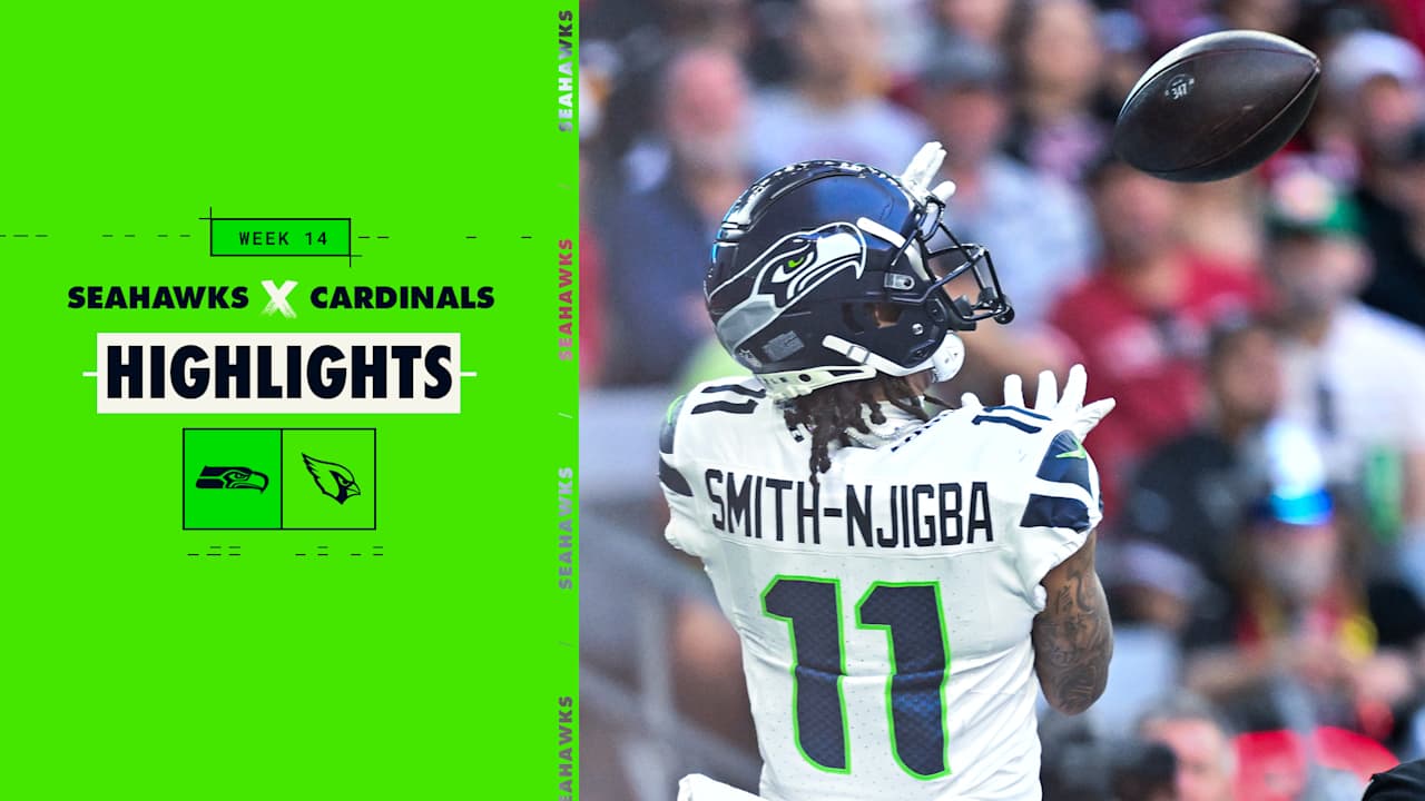 Geno Smith Throws 19-Yard TD Pass To Jaxon Smith-Njigba Highlight ...