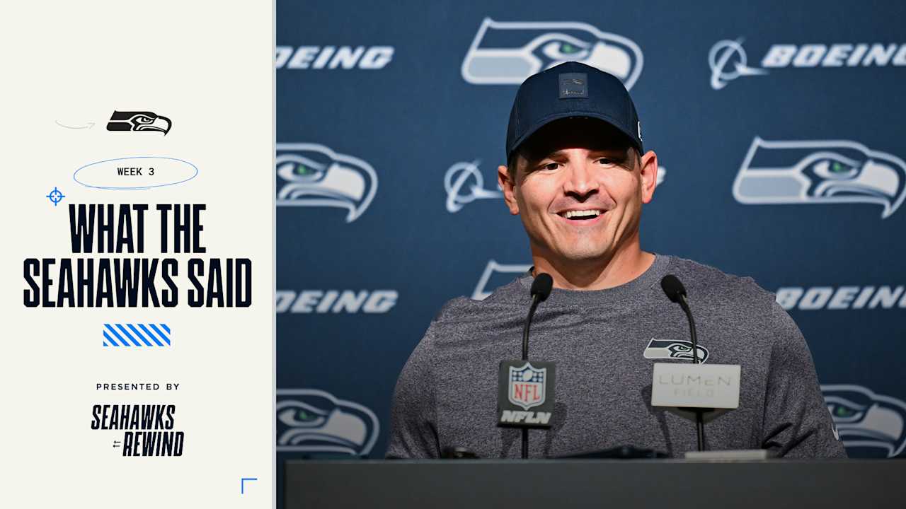 What The Seahawks Said Following Their 44-13 Win Vs. The Saints