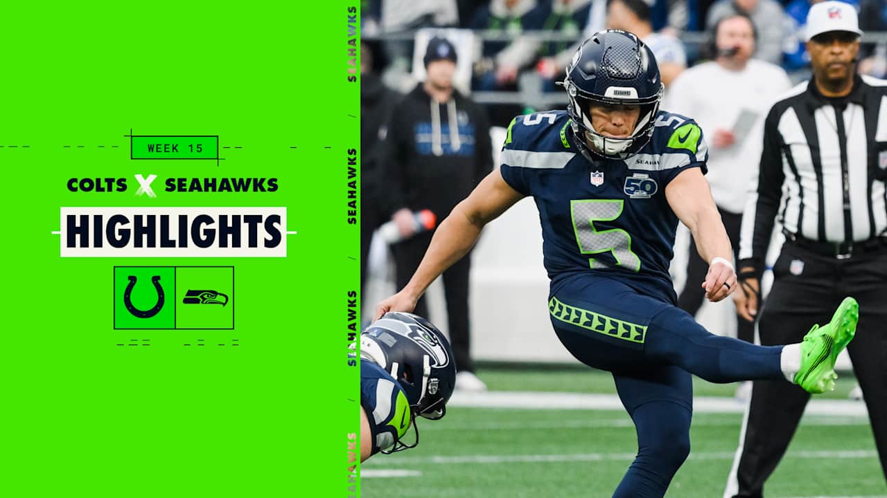 Jason Myers Hits A 32-Yard Field Goal, His Fifth Of The Game Highlight ...