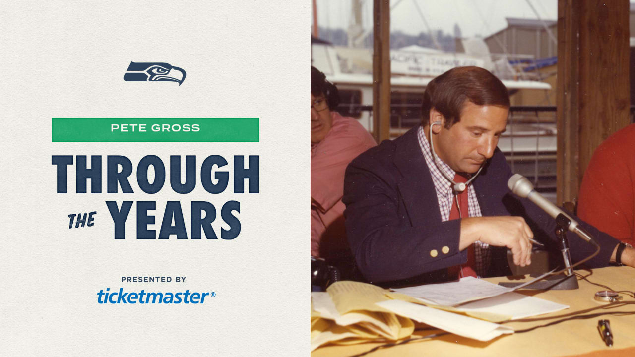 PHOTOS: Seahawks Broadcaster Pete Gross Through The Years