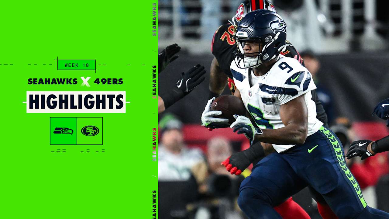 Kenneth Walker III EXPLODES Upfield For 20-Yard Run Highlight - 2025 ...