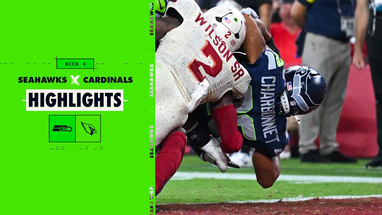 Zach Charbonnet Punches In 1-Yard TD Highlight - 2025 Week 4 Seahawks ...