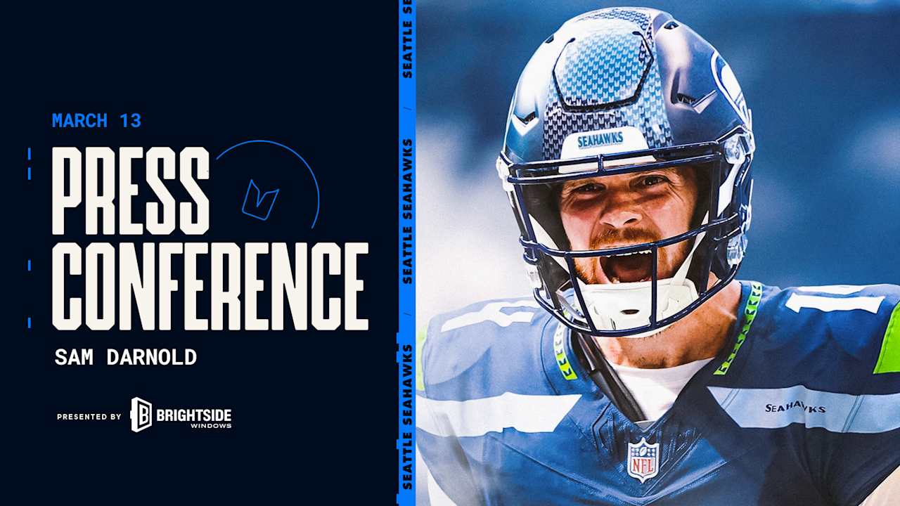 Sam Darnold Introductory Press Conference - March 13, 2025