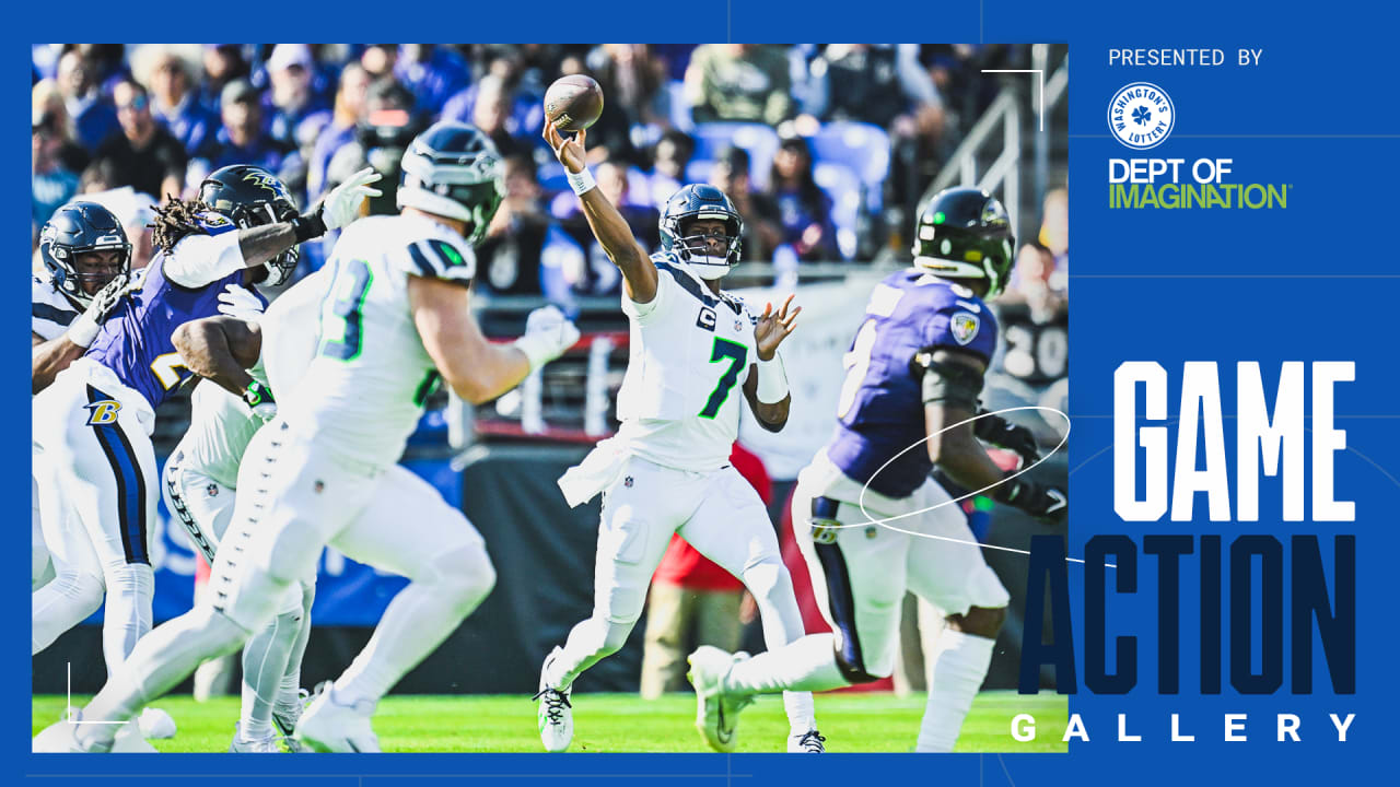 PHOTOS: Best Action Shots From Seahawks At Ravens