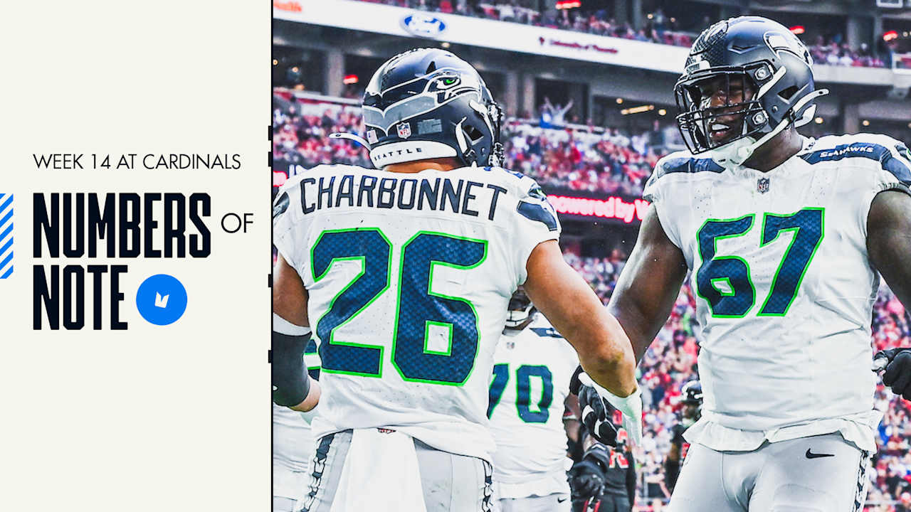 12 Numbers Of Note From The Seahawks’ Week 14 Win In Arizona