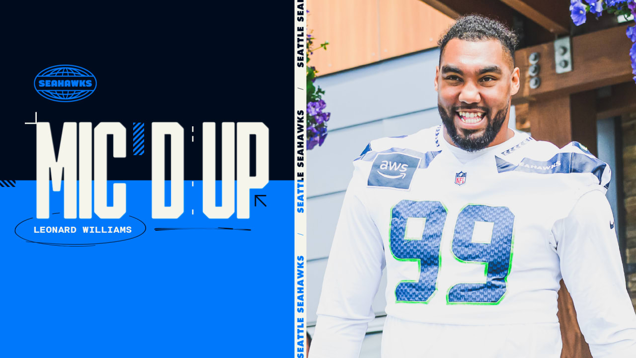 Seahawks Mic'd Up: Leonard Williams At Minicamp