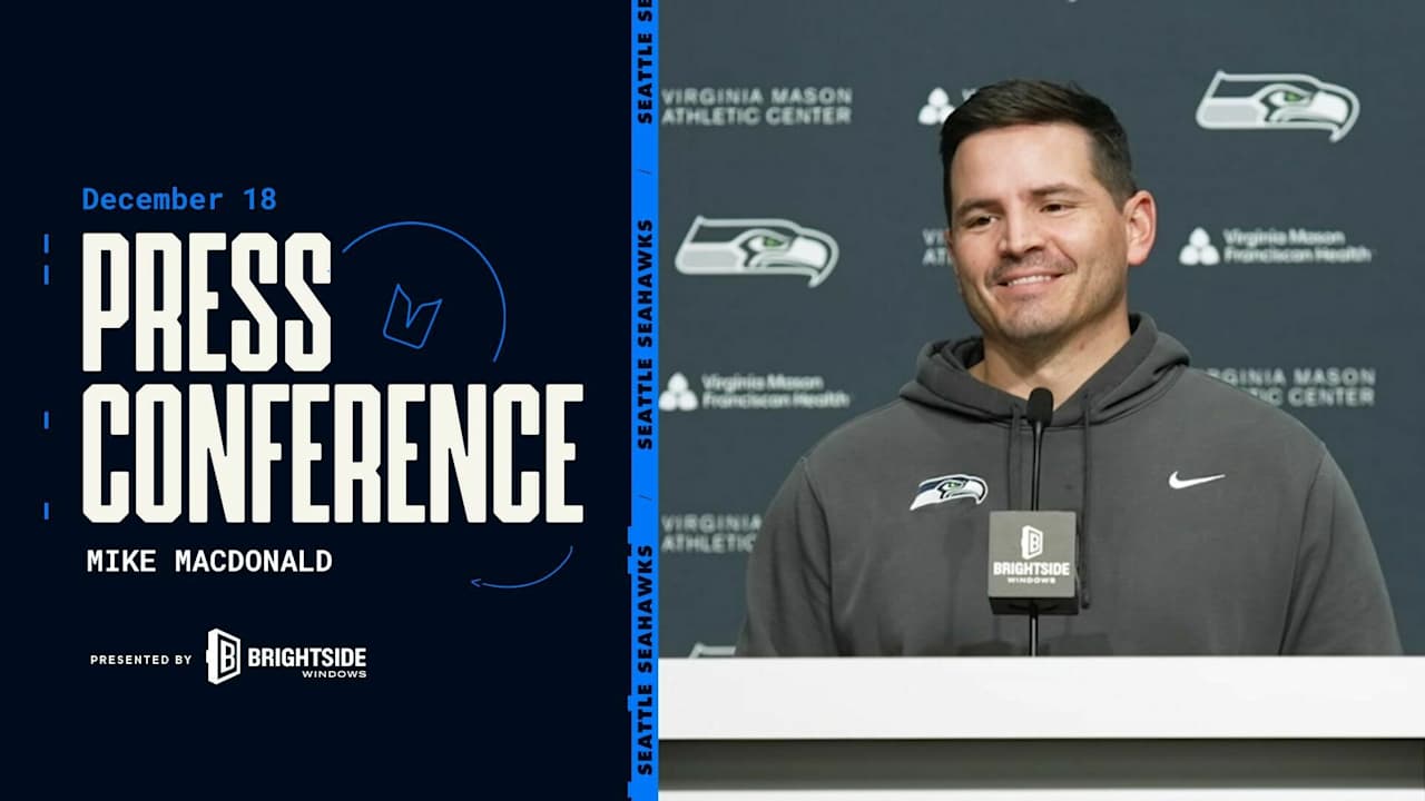 Mike Macdonald: "Geno Smith Feels Good"