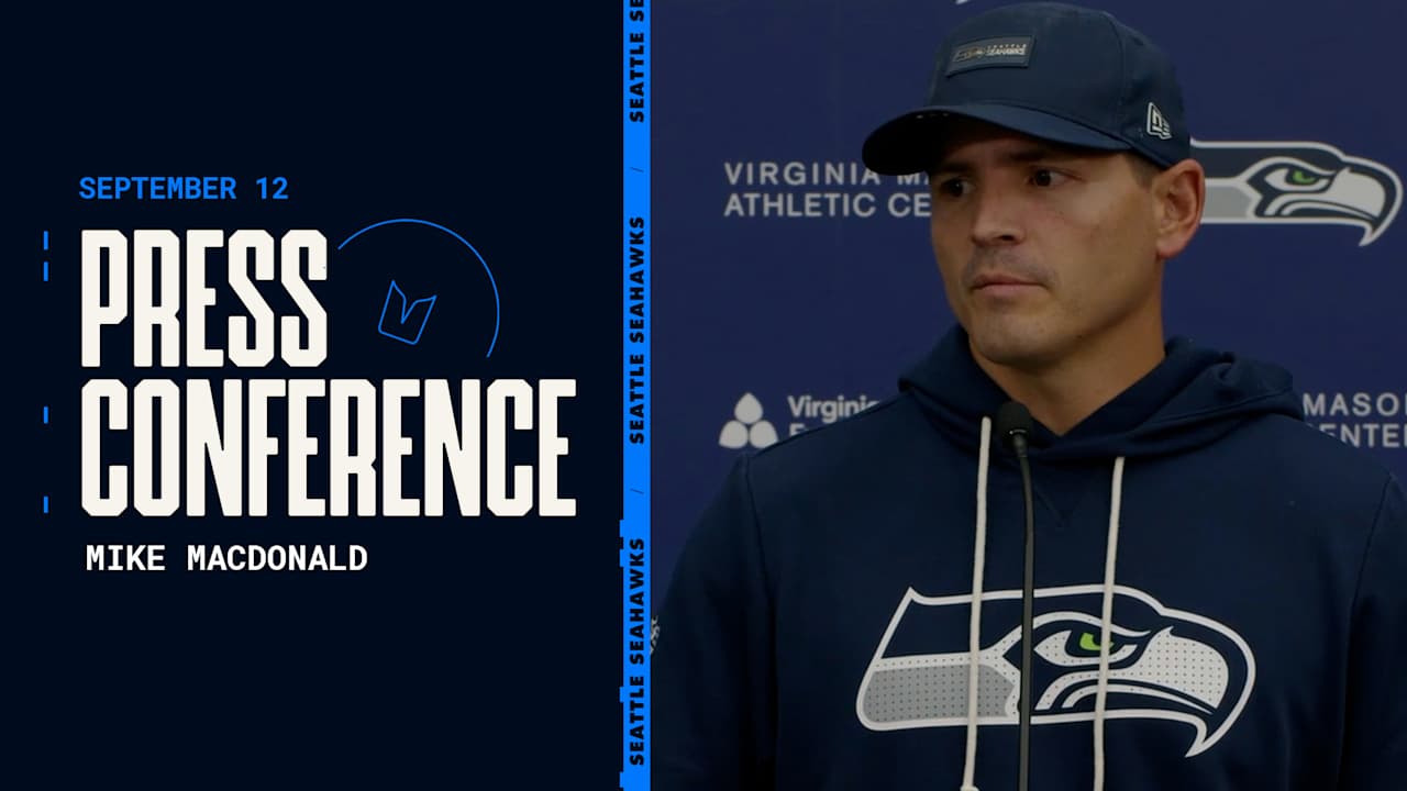 Mike Macdonald Press Conference - September 12, 2025