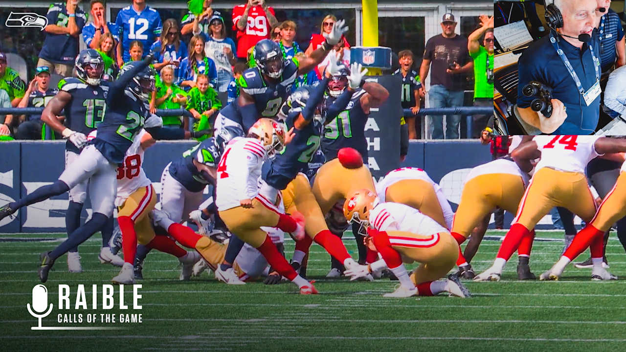Raible Calls Of The Game: Week 1 vs. 49ers | Seattle Seahawks