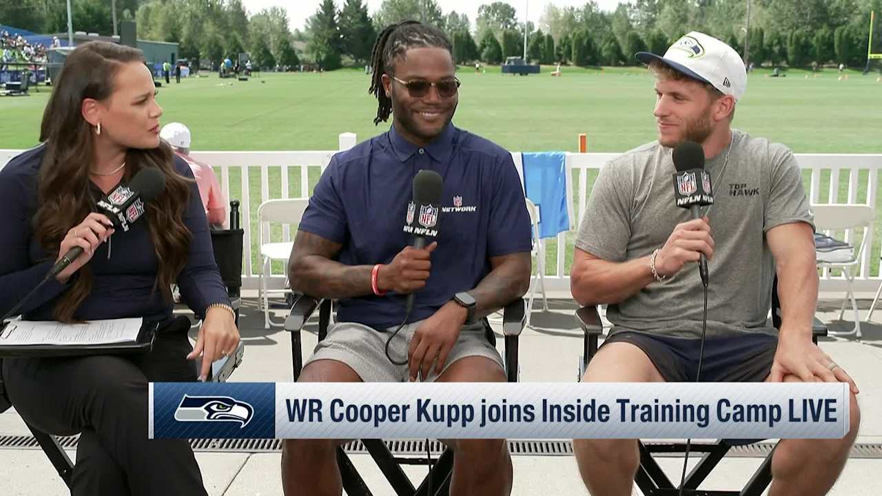 Cooper Kupp Joins NFL Network For An Interview Prior To Practice