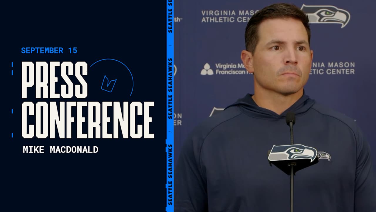 Head Coach Mike Macdonald Recaps Week 2 Win at Steelers