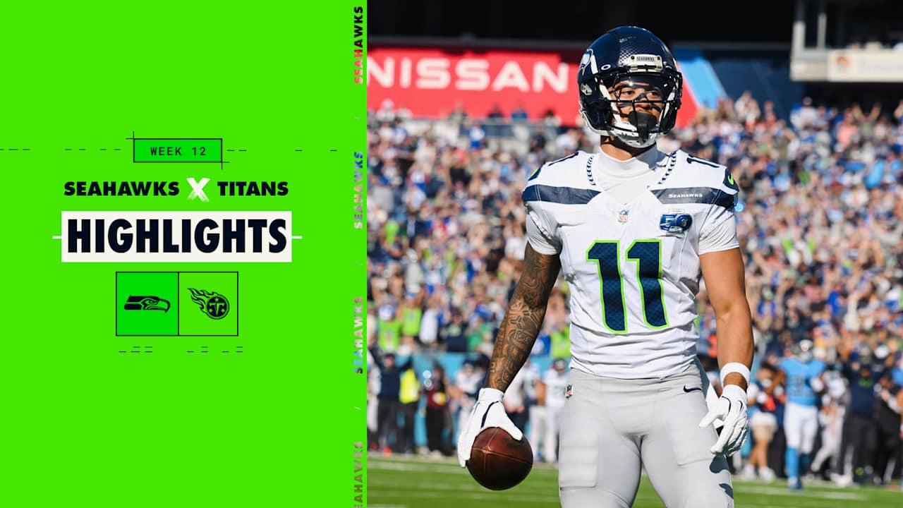 2025 Week 12 Seahawks at Titans Game Highlights
