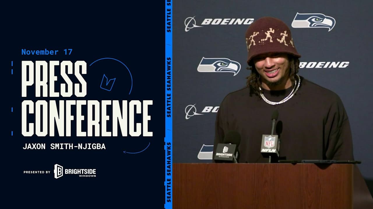 Jaxon Smith-Njigba Postgame Press Conference - 2024 Week 11
