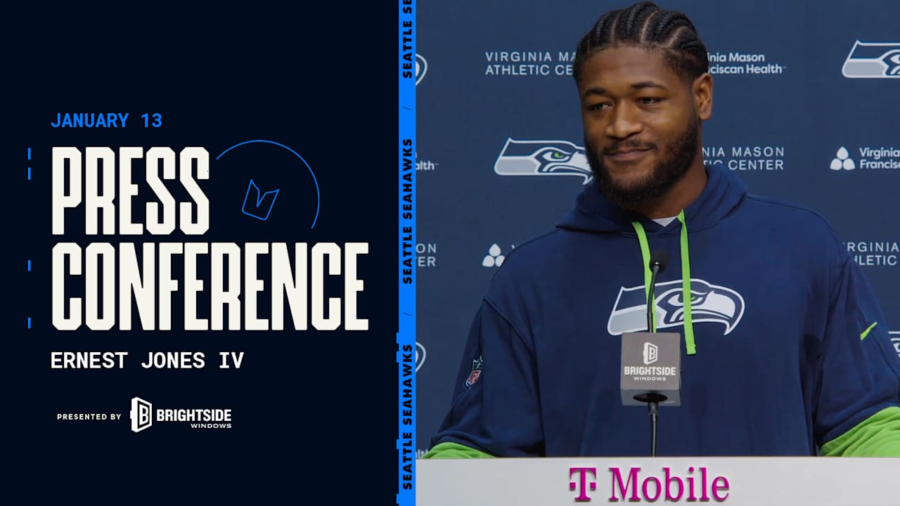 Ernest Jones IV On Preparing For The Divisional Round, Being Named An ...