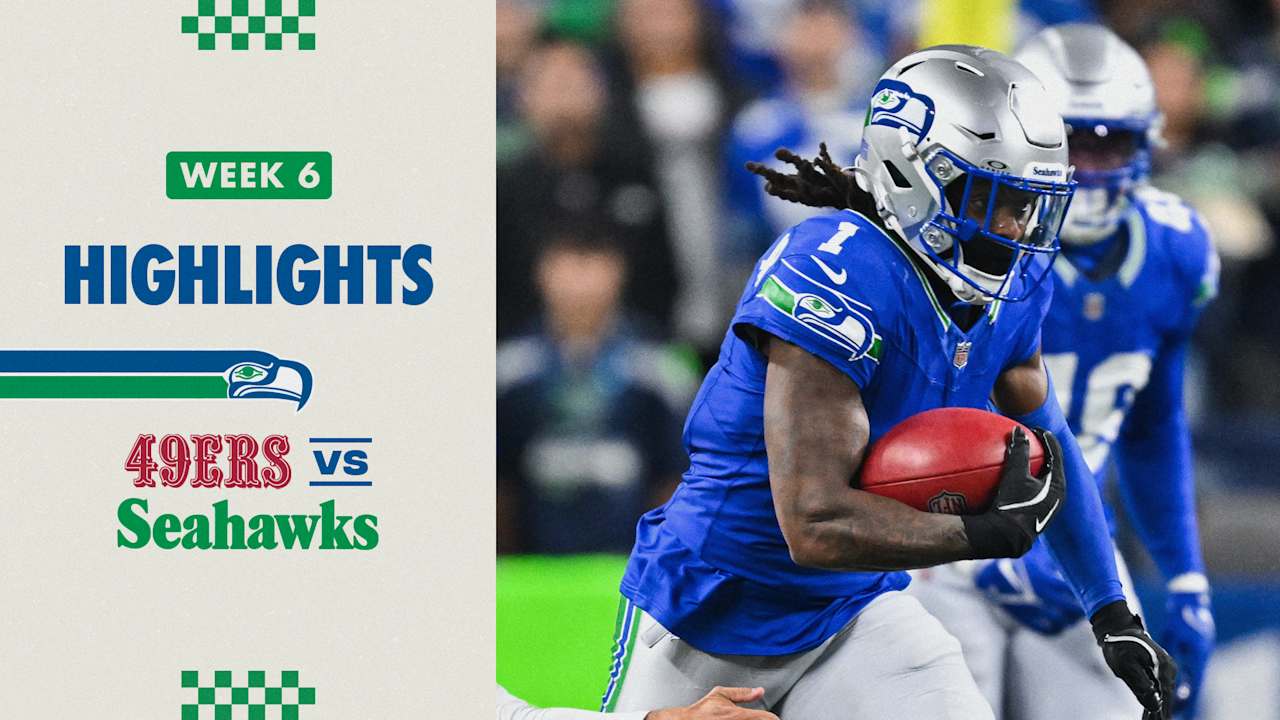 2024 Week 6 Seahawks vs. 49ers Game Highlights