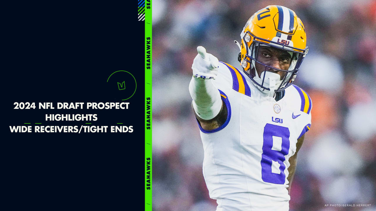 2024 NFL Draft WR & TE Prospects