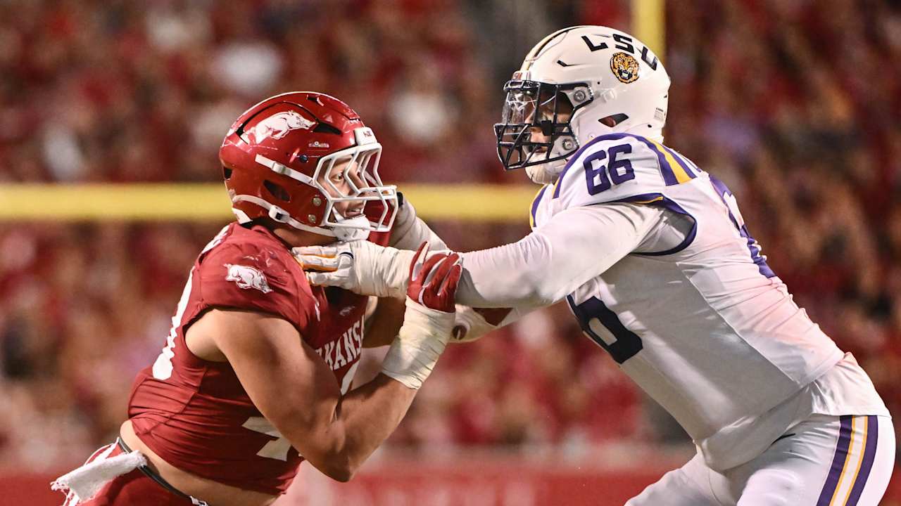 Breaking Down LSU Tackle Will Campbell's College Highlights | 2025 NFL ...