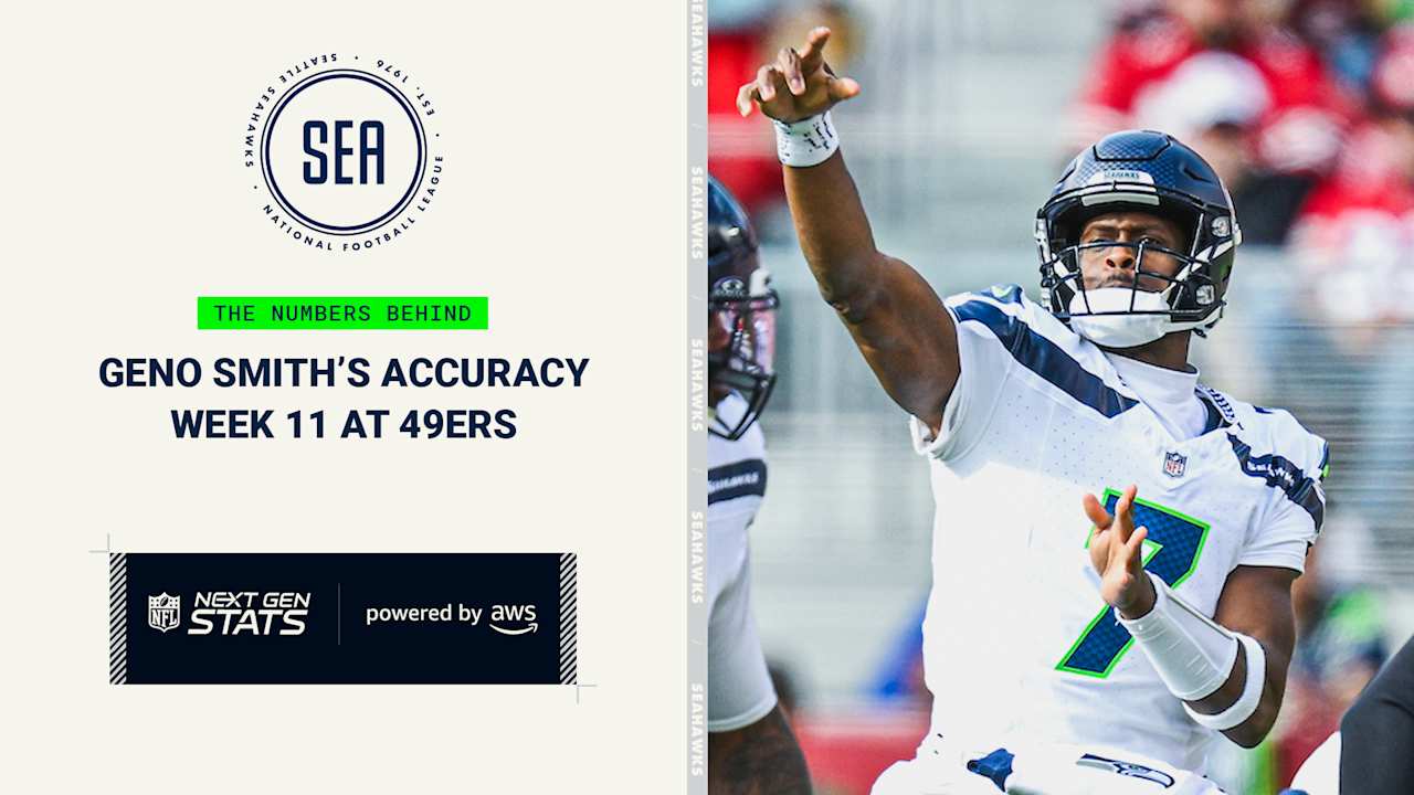 Seahawks Next Gen Stat Of The Week: Geno Smith’s Accuracy Helps Lead ...