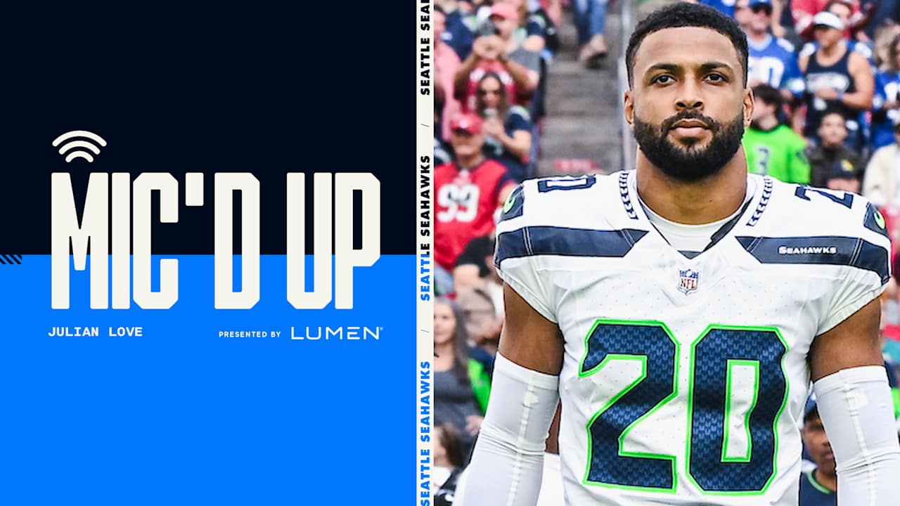 Julian Love Mic'd Up In The Week 14 Win At The Cardinals | 2024 Seattle ...
