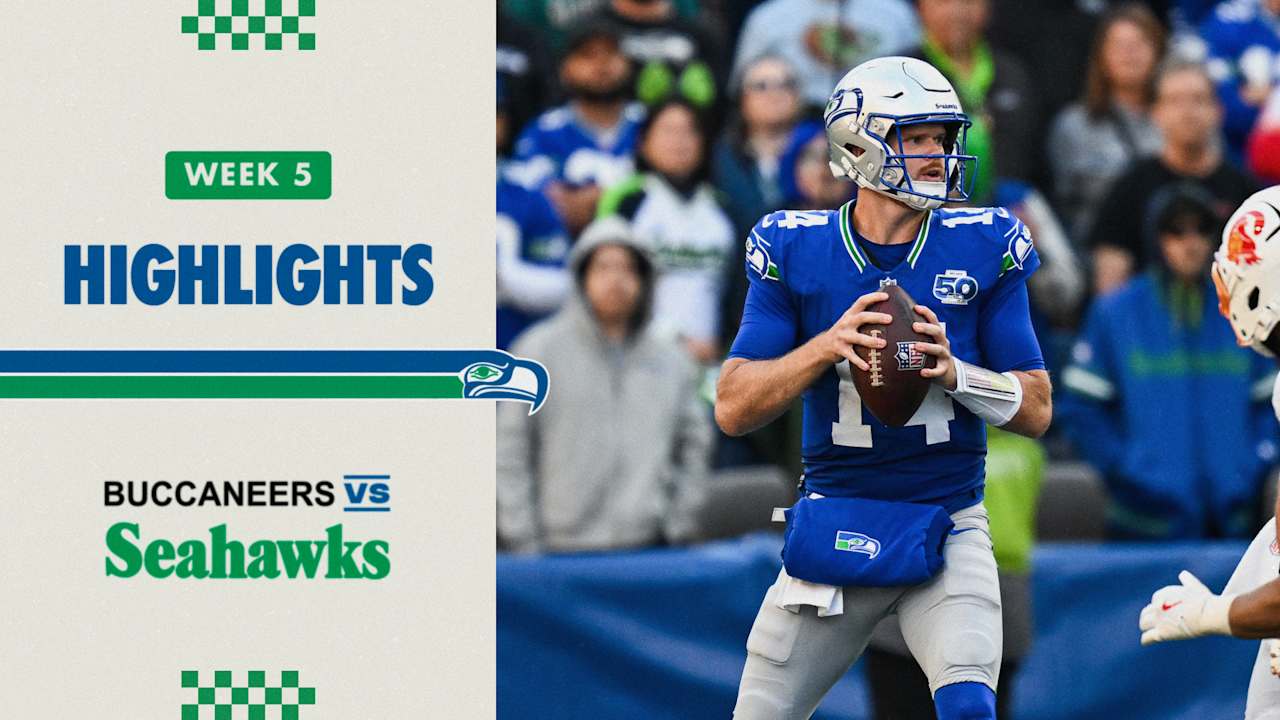 2025 Week 5 Seahawks vs. Buccaneers Full Highlights