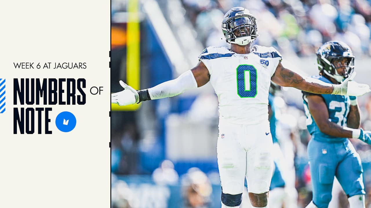 12 Numbers Of Note From The Seahawks’ Week 6 Win In Jacksonville