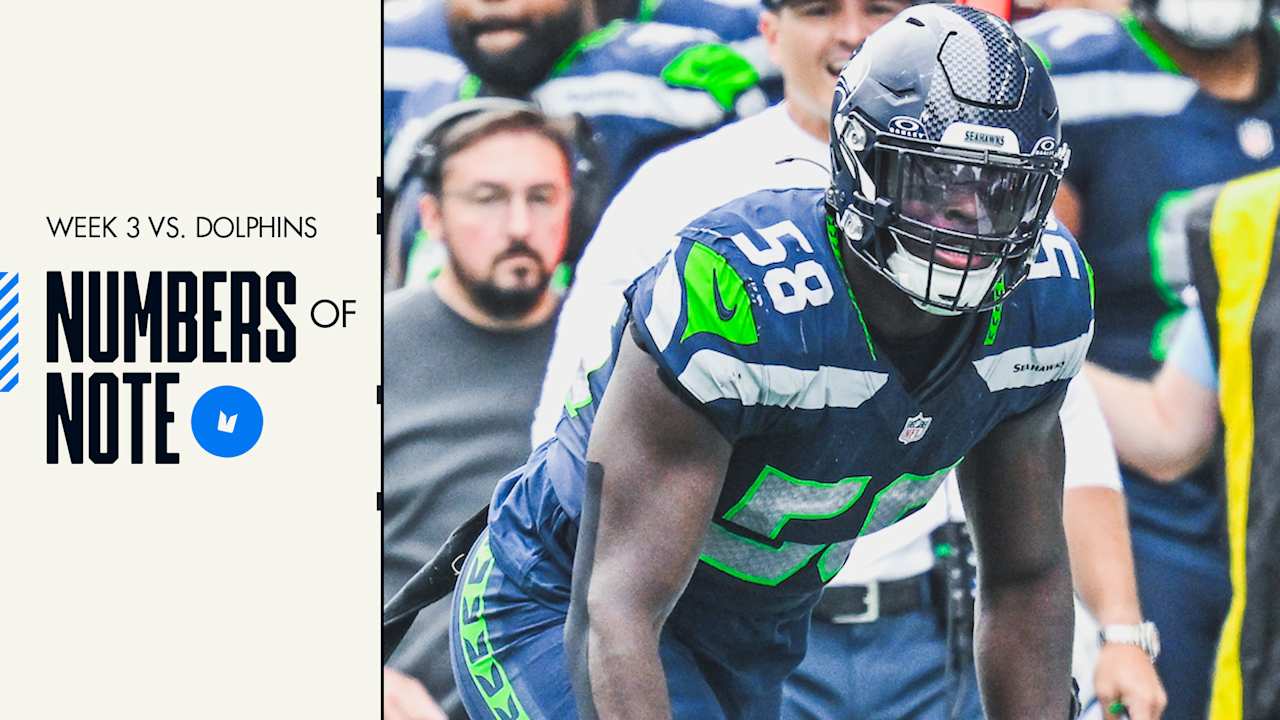 Numbers Of Note From The Seahawks’ Week 3 Win Over The Dolphins