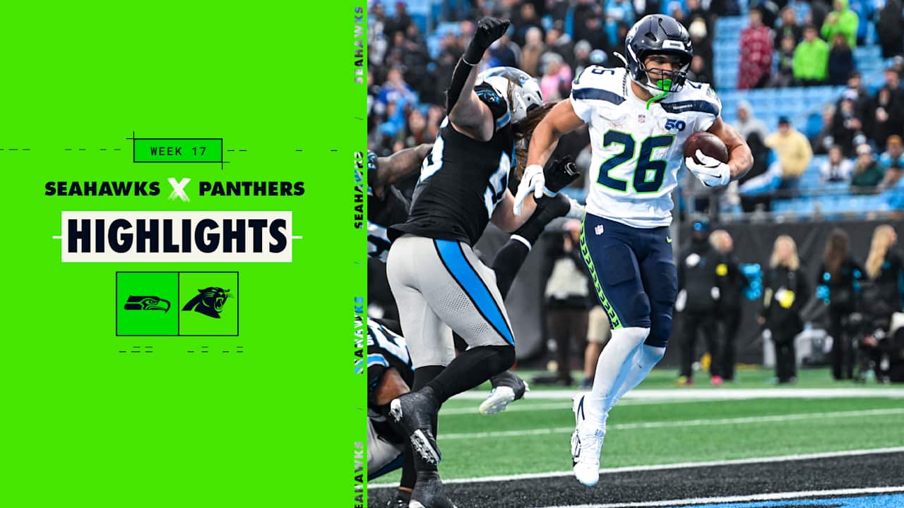 2025 Week 17 Seahawks at Panthers Full Highlights