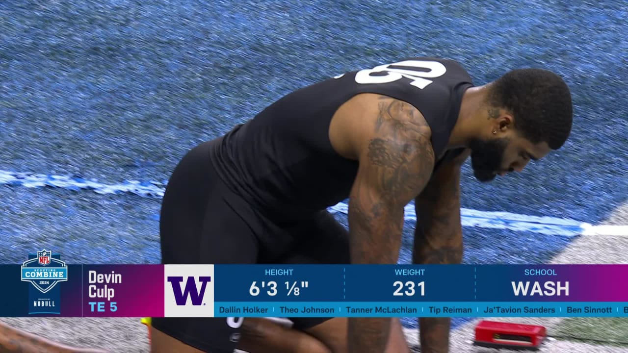 Best Of Tight End Workouts At The 2024 NFL Scouting Combine