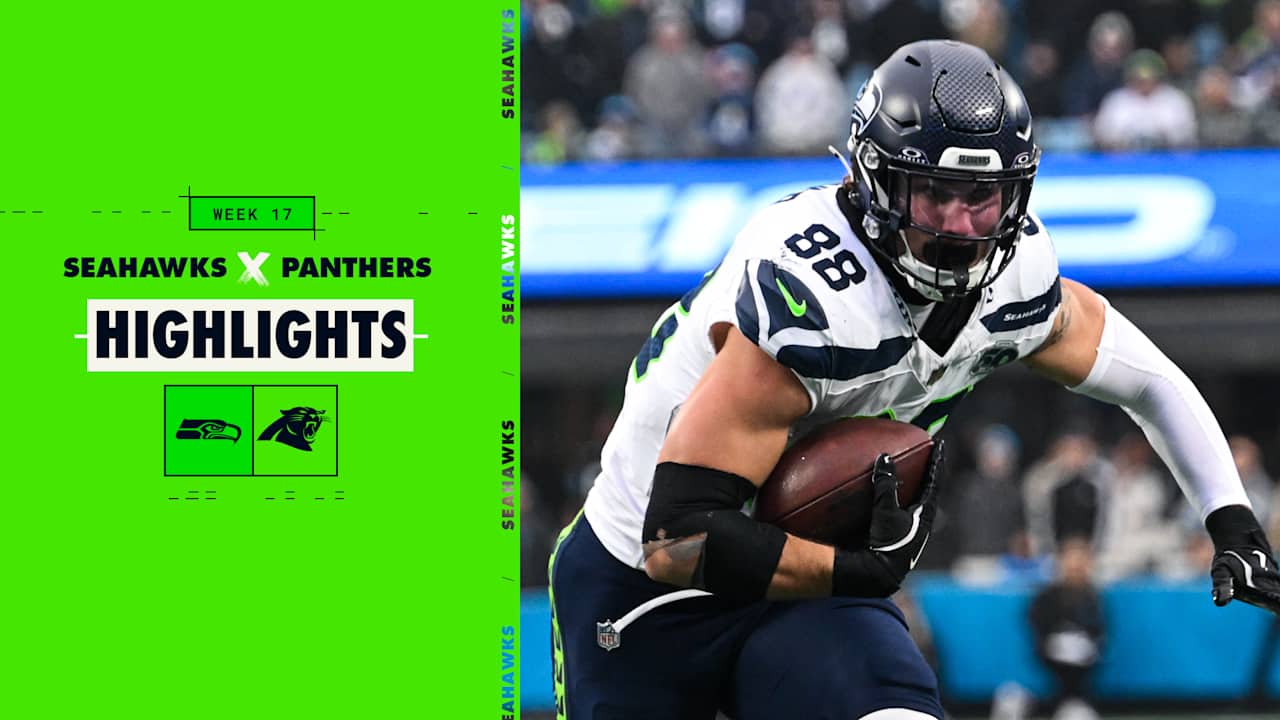 Sam Darnold Pinpoints AJ Barner For 17-Yard TD Highlight - 2025 Week 17 ...