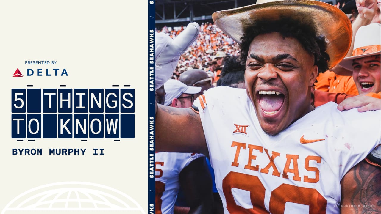 5 Things To Know About Seahawks First-Round Draft Pick DT Byron Murphy II