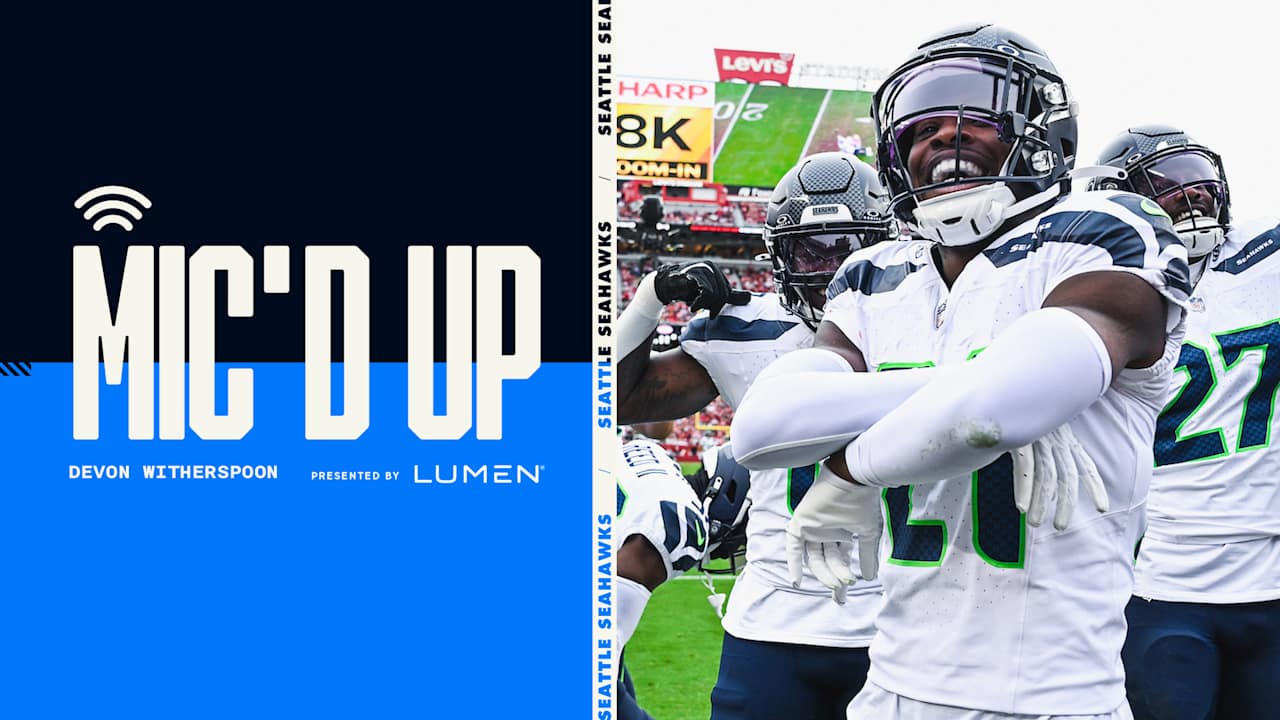 Devon Witherspoon Best Mic'd Up Moments | Seattle Seahawks