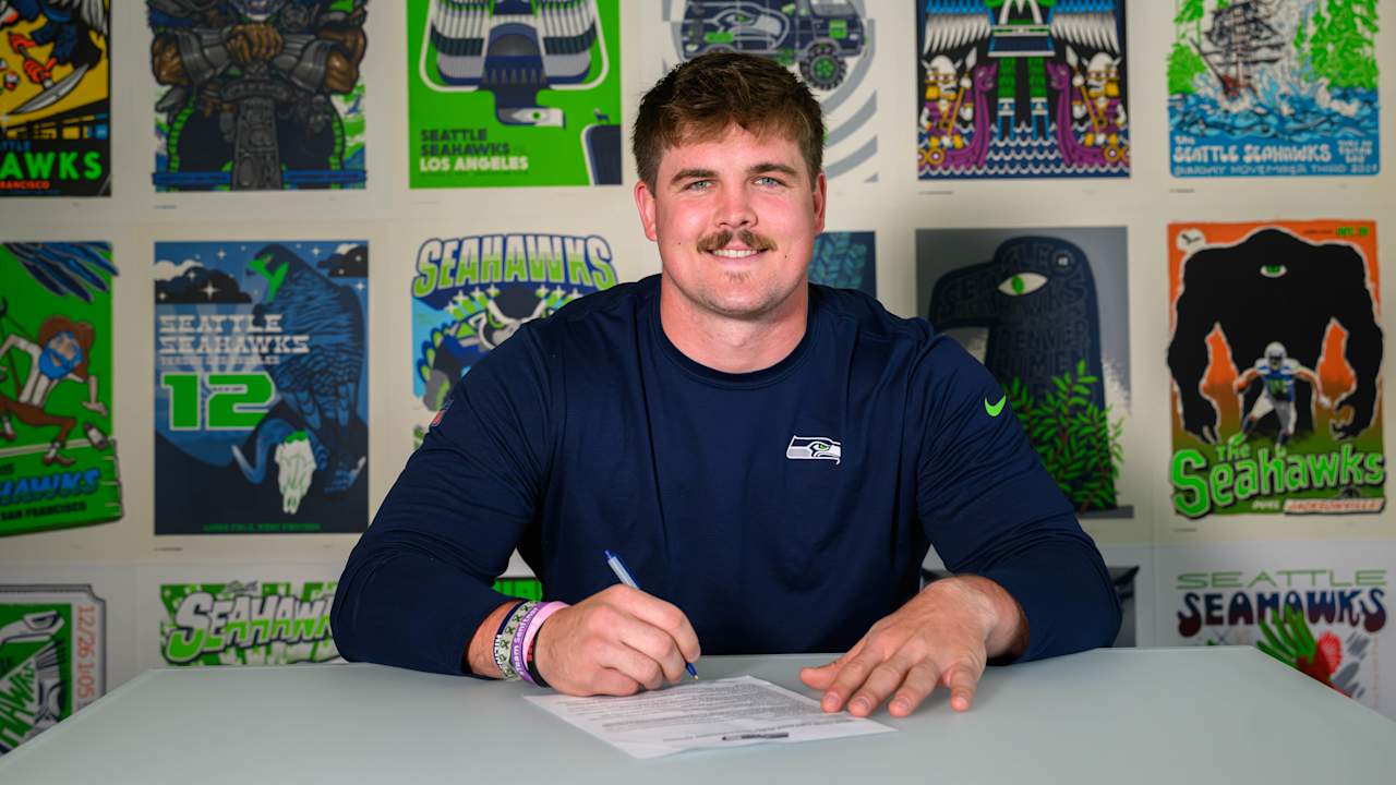 Seahawks Sign 8 of 11 2025 Draft Picks, Including First-Round Pick Grey ...