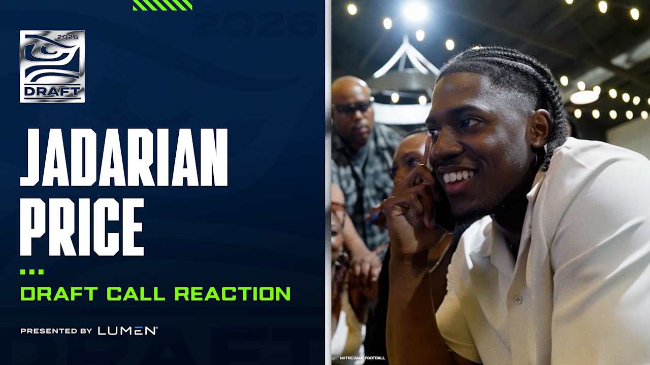 Jadarian Price Reacts To Being Drafted By The Seattle Seahawks | 2026 ...