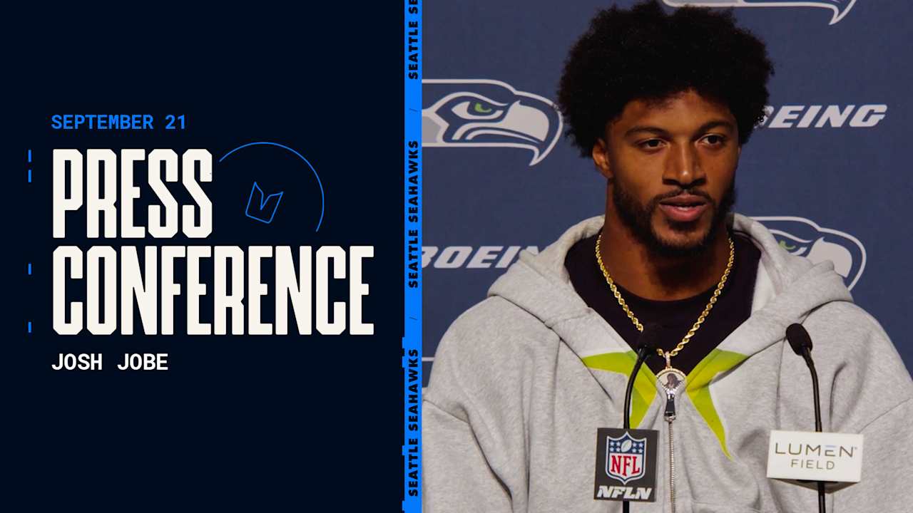 Josh Jobe Postgame Press Conference - Seahawks vs. Saints Week 3