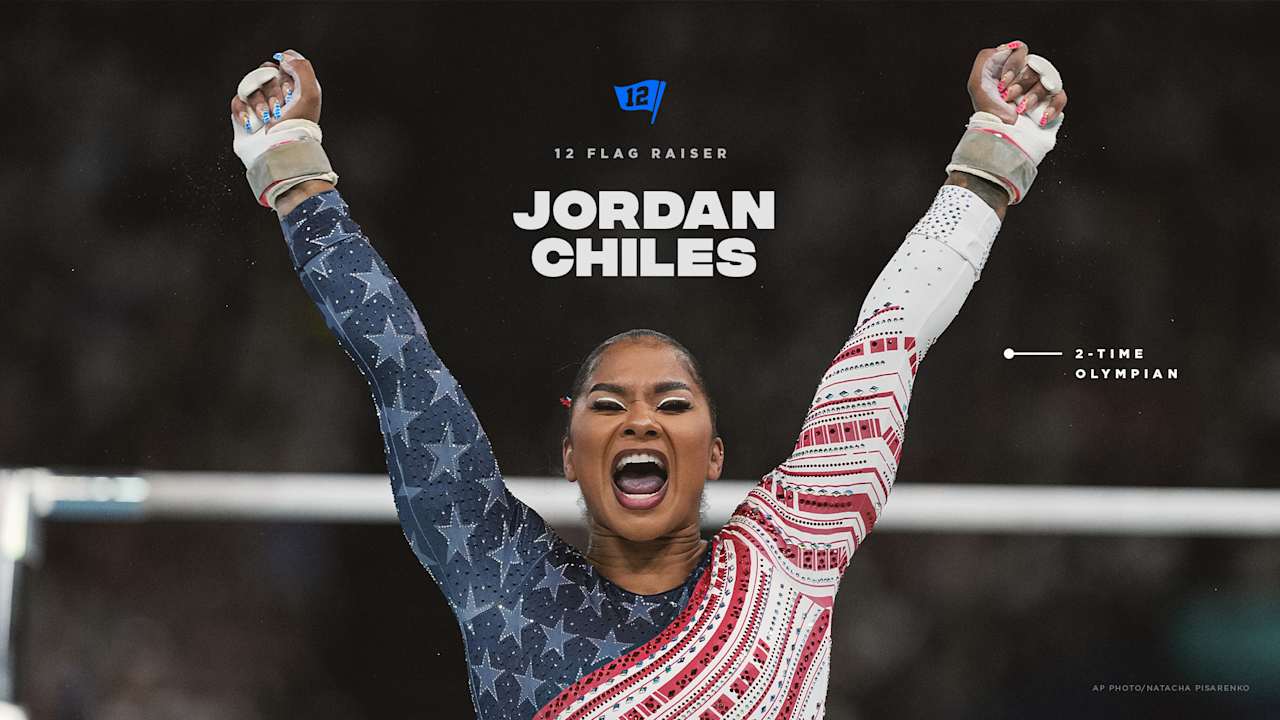 2-Time Olympian Jordan Chiles Named 12 Flag Raiser For Seahawks vs. Miami