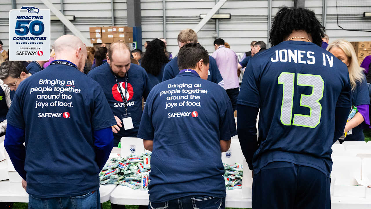 The Seahawks Kick Off “Impacting 50 Communities” Initiative With First ...