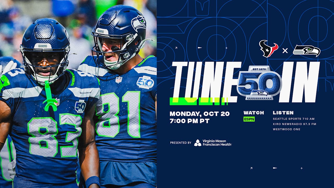 How To Watch Week 9: Seahawks at Commanders On Sunday, November 2, 2025