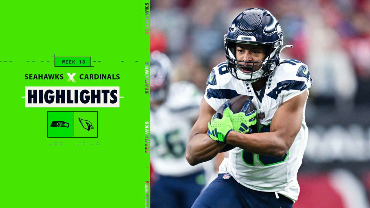 2023 Week 18 Seahawks at Cardinals Full Highlights