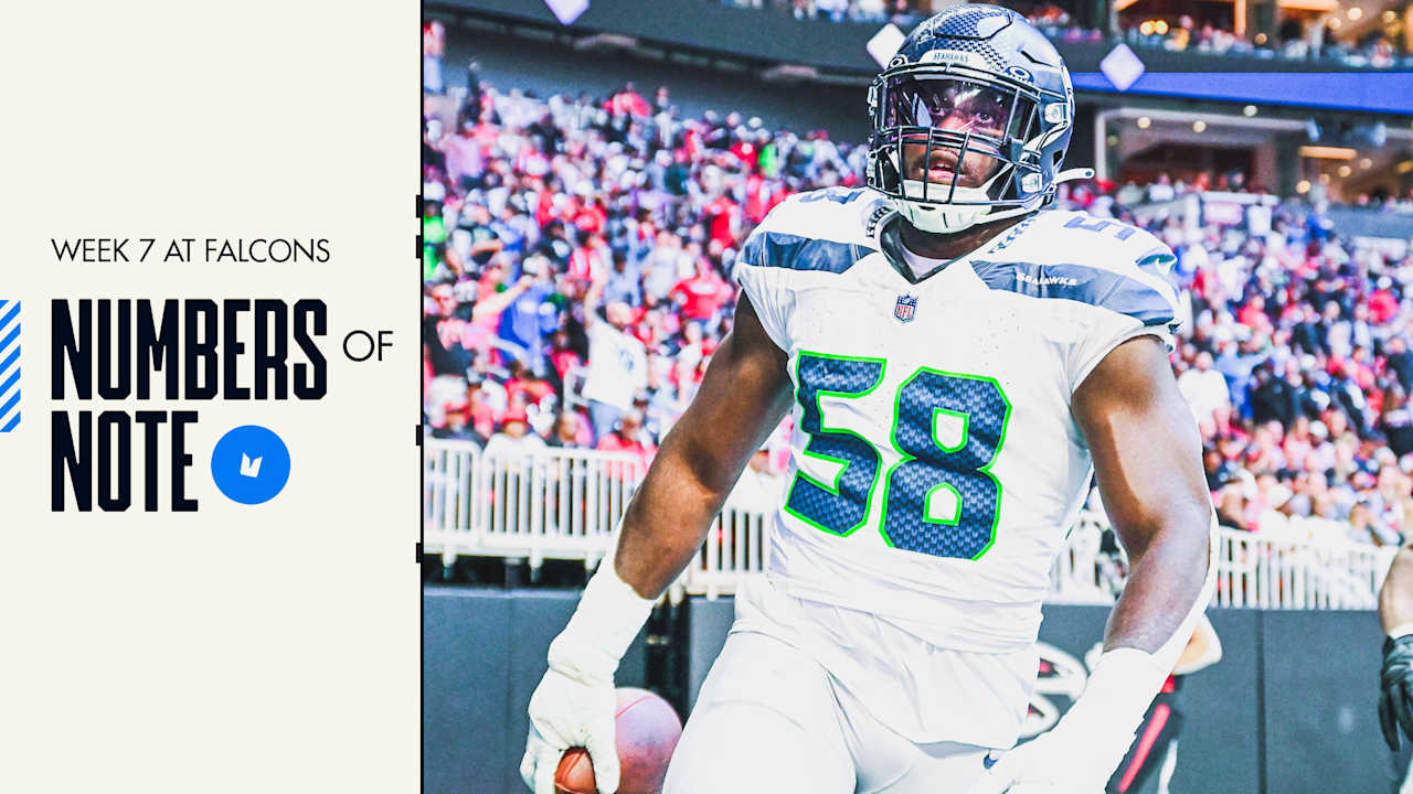 12 Numbers Of Note From The Seahawks’ Week 7 Win In Atlanta