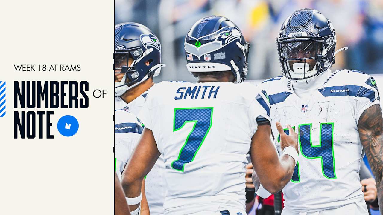 12 Numbers Of Note From The Seahawks’ Week 18 Win Over The Rams