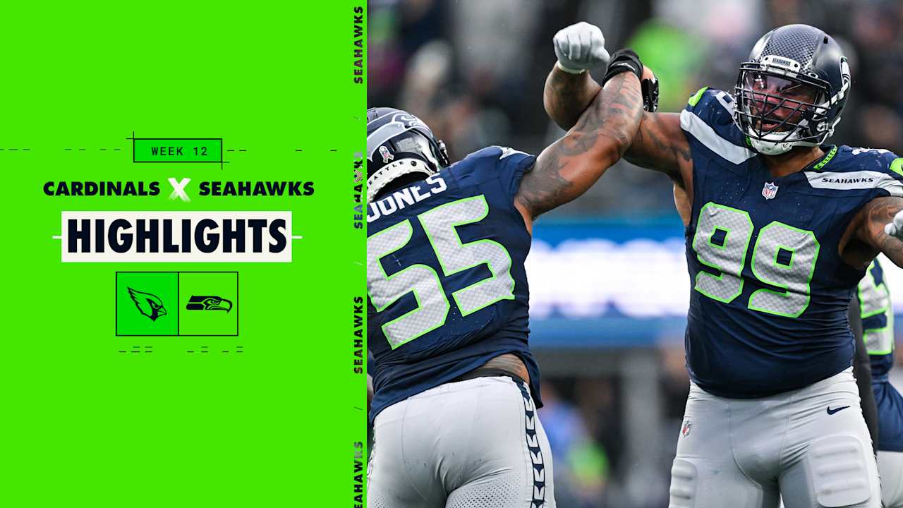 2024 Week 12 Seahawks vs. Cardinals Game Highlights