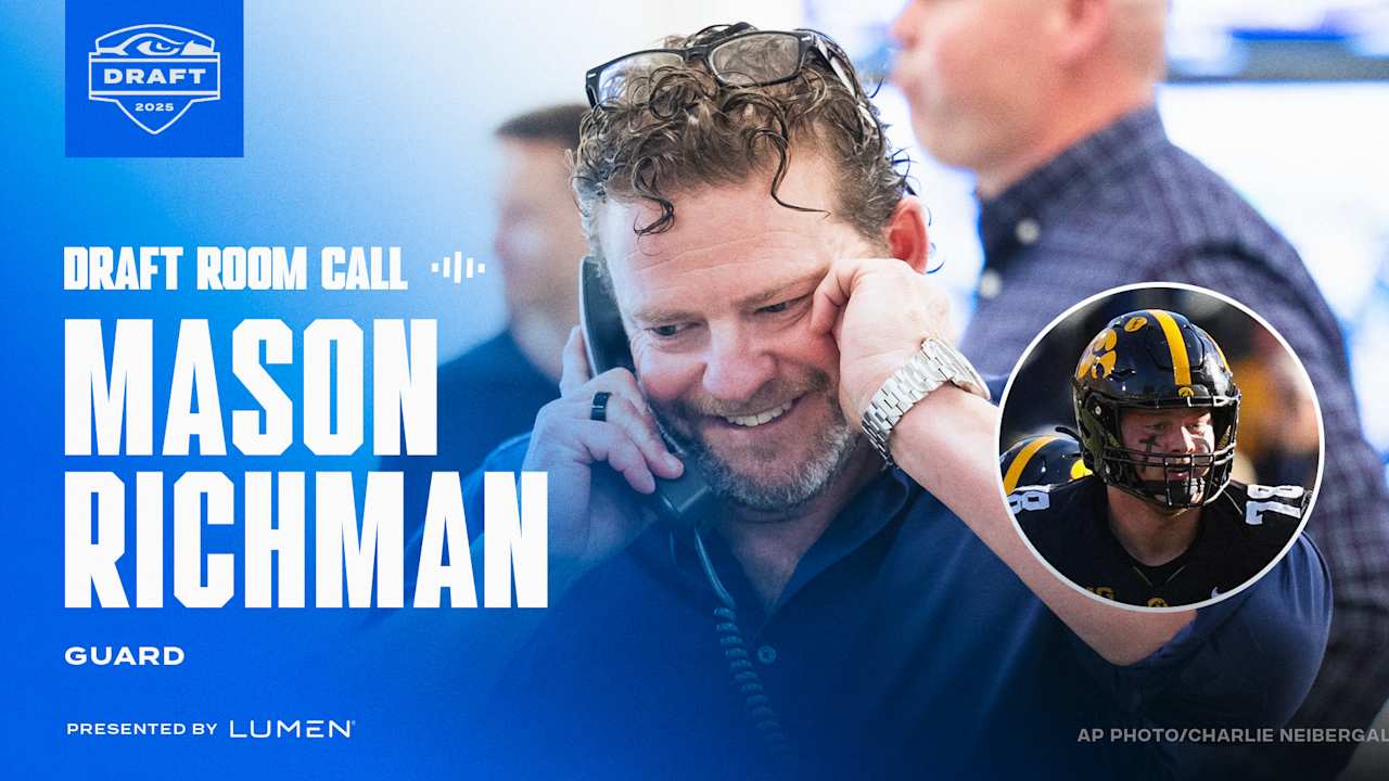 Mason Richman Gets The Draft Call | 2025 NFL Draft