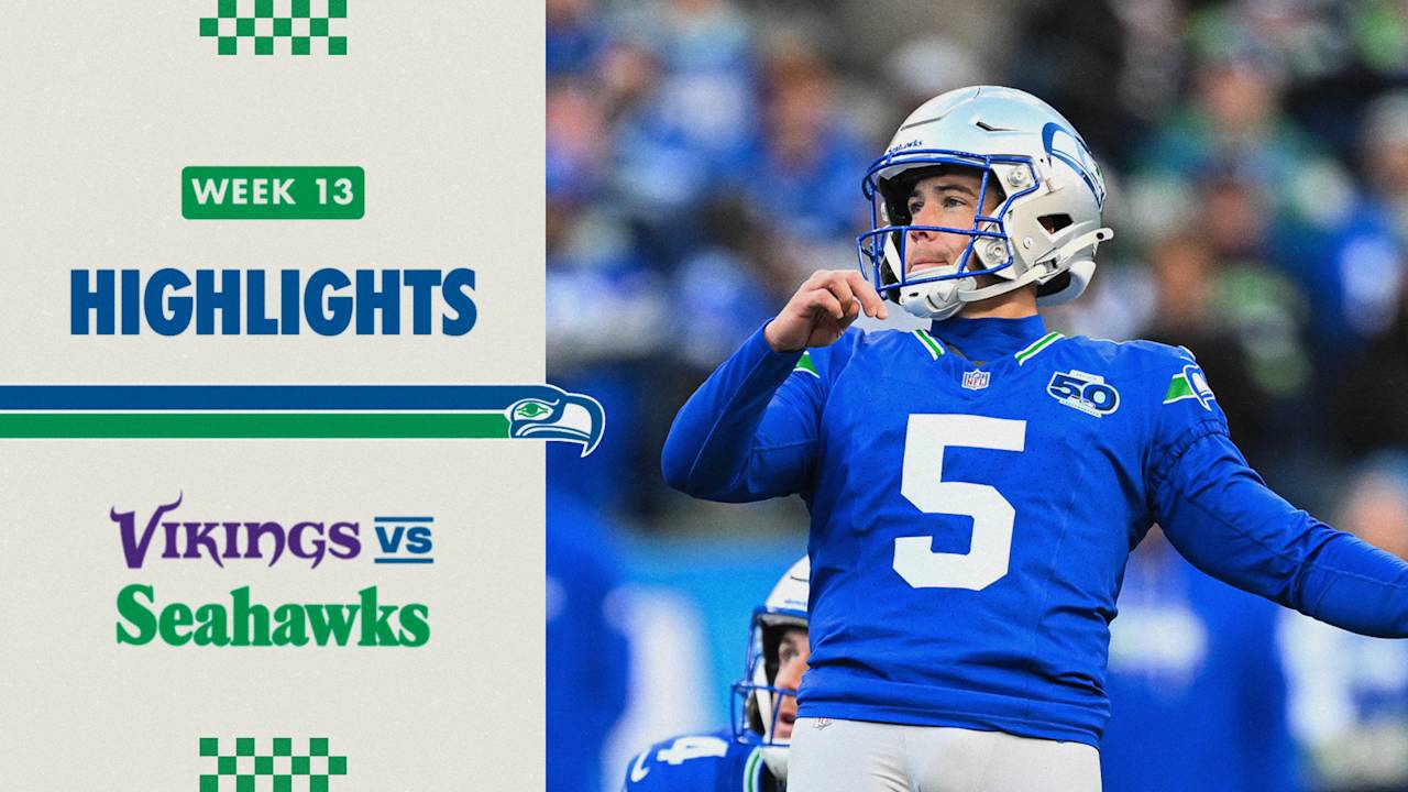 Jason Myers Drills A 54-Yard FG Highlight - 2025 Week 13 Seahawks vs ...
