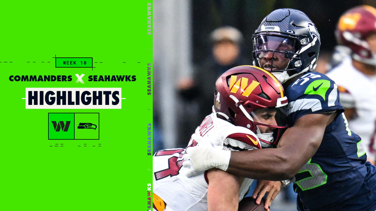 2023 Week 10 Seahawks vs. Commanders Boye Mafe Sets Franchise Record On ...