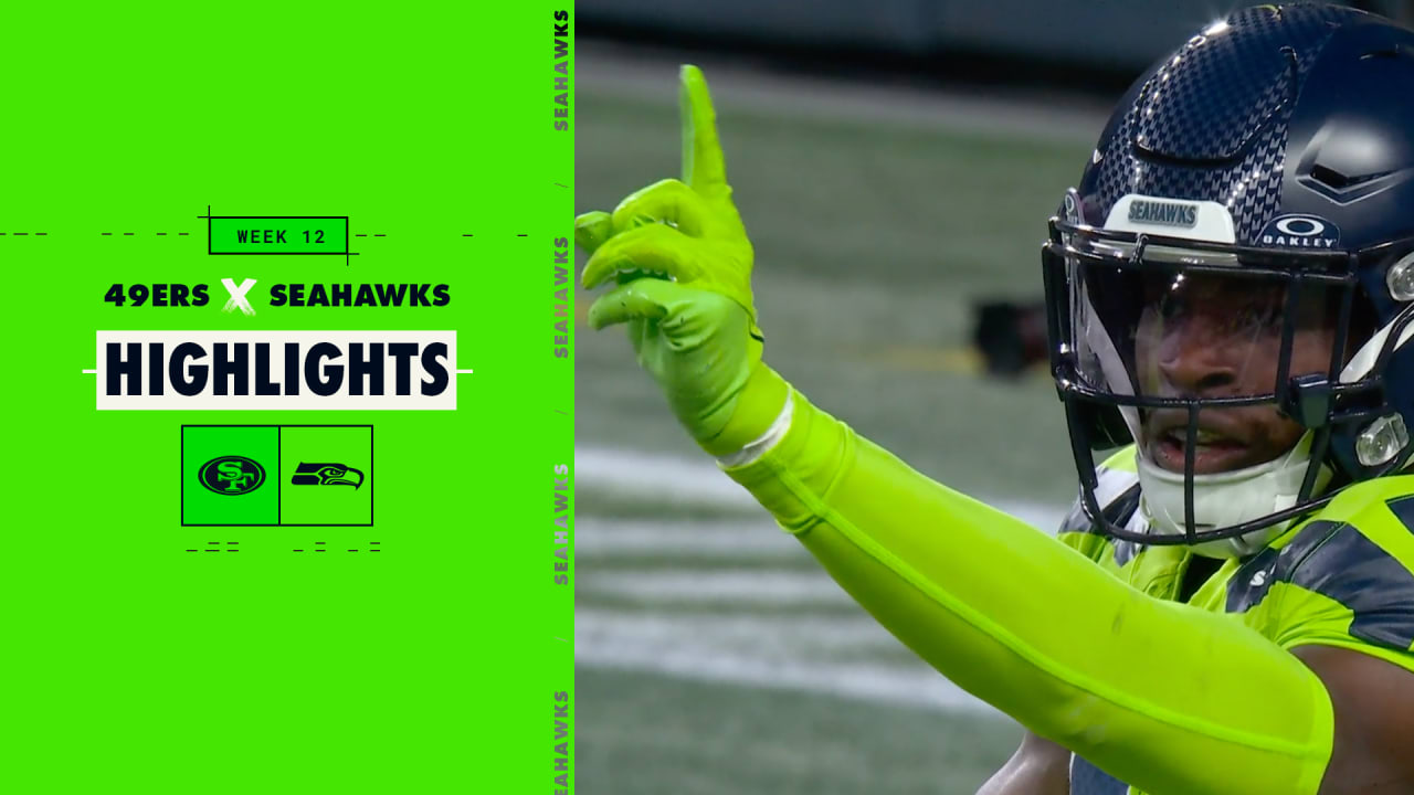 2023 Week 12 Seahawks vs. 49ers Devon Witherspoon Breaks Up Brock Purdy ...